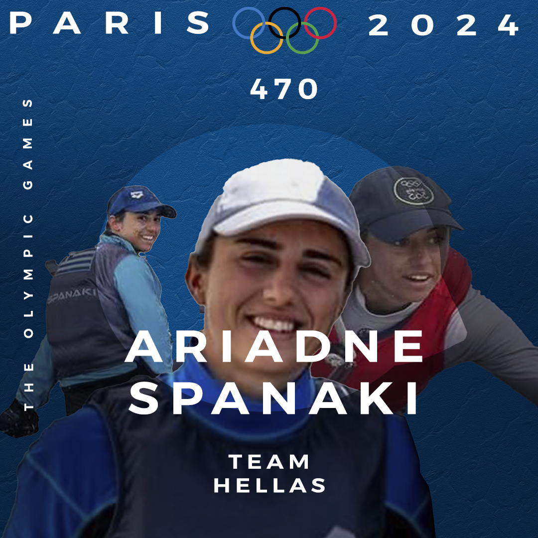 ΑΡΙΑΔΝΗ ΣΠΑΝΑΚΗ - Αθλήτρια Ολυμπιακών Αγώνων 470 - Παρίσι 2024 | Hellenic Sailing Team